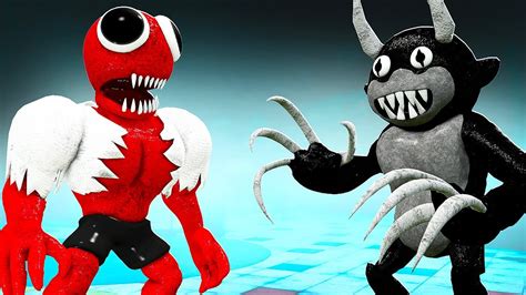 ЗАБЫТЫЙ РАДУЖНЫЙ ДРУГ ПРОТИВ КРАСНОГО КАЧКА В ГАРРИС МОД РАДУЖНЫЕ ДРУЗЬЯ Rainbow Friends Garry`s