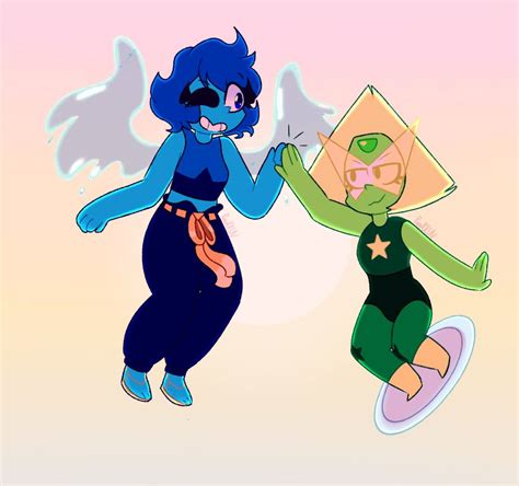 Lapis X Peridot Fanart By Pand0luv On Deviantart