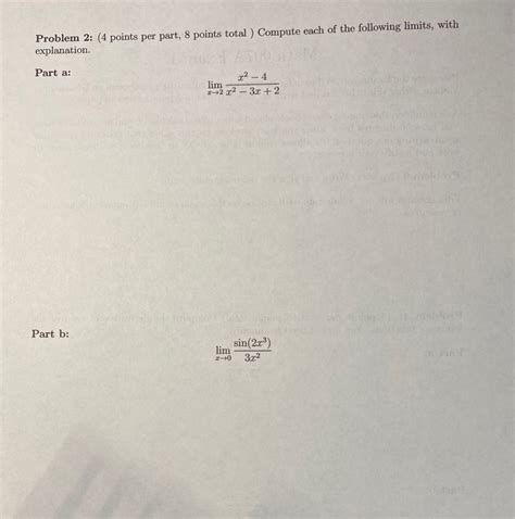 Solved Problem 2 4 Points Per Part 8 Points Total