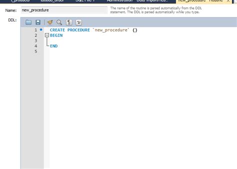 如何使用mysql Workbench创建数据库存储过程 Tooltime 博客园 如何使用mysql Workbench创建数据库存储过程 Tooltime 博客园