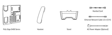 Poly Edge E Bluetooth WiFi IP Phone User Guide