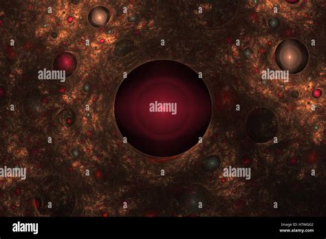 Fractal Mathematic Algorithm Generated Art Picture Illustration Can