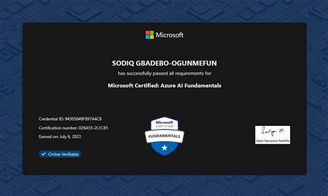Sodiq Gbadebo Ogunmefun On Linkedin Ai Azure Microsoft