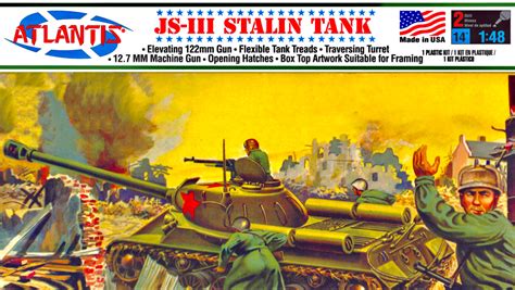 Atlantis Models 1 48 Js Iii Stalin Tank Review