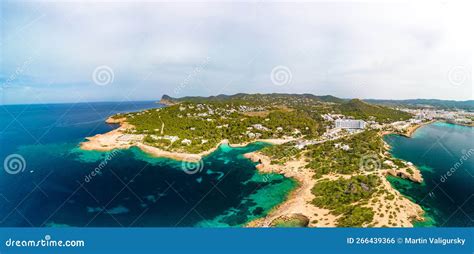 Cala Gracio And Calo El Moro Beach On Ibiza Island Spain Stock Photo Image Of Holiday Cala