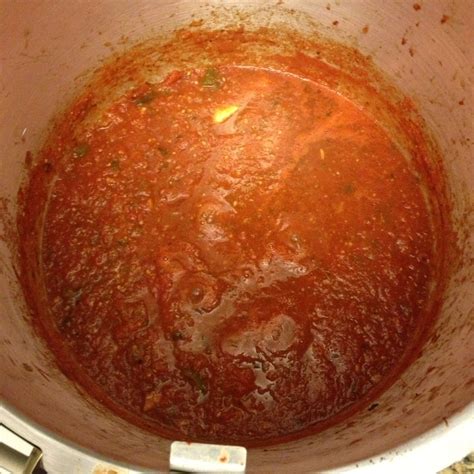 Canning Homemade Tomato Sauce Our Potluck Family