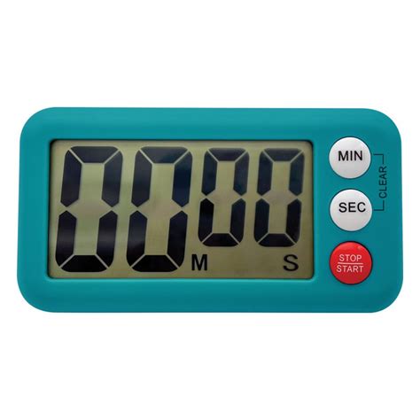 Magnetic Digital Classroom Timer Teal Tcr21042 Teacher Created