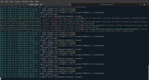 Python Srapyrt Docker Deployment To Heroku Doesnt Work As Expected