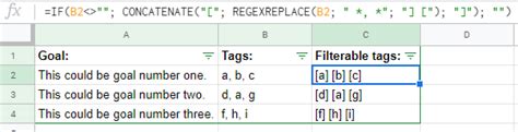 Google Sheets How To Organize And Add Multiple Tags To A List Web Applications Stack Exchange