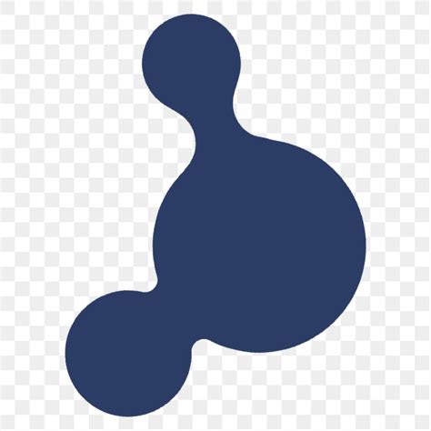 Blue Abstract Blob Png Sticker Premium PNG Rawpixel