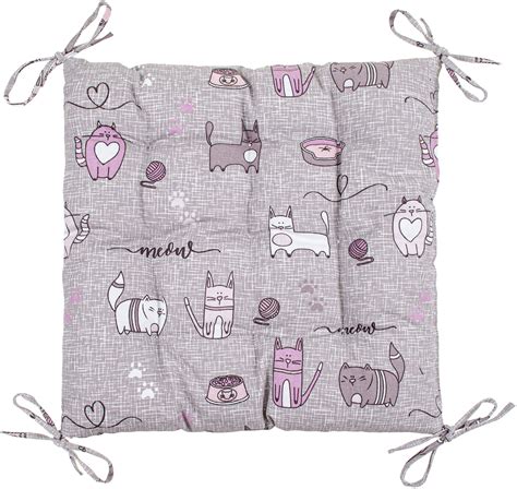 Подушка на стілець Home Line вата з завязками 40х40 175286 Hl 2600001752861 фото відгуки