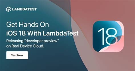 Lambdatest On Linkedin Lambdatestyourapps Softwaretesting Testautomation Apple Ios18
