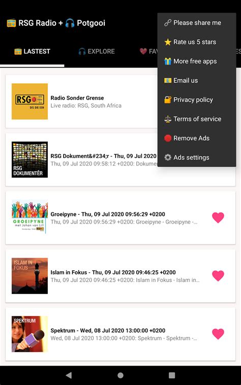 Rsg Radio Potgooi Sabc Radio South Africa For Android Download