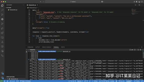 如何使用 Python 调用 DeepSeek R1 API 知乎