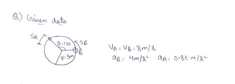 Answered Problem 11 Particles A And B Are Traveling Around A Circular Hoop At A Speed Of 8 M S