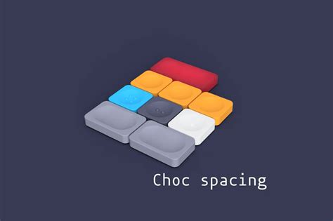 Choc Louder Keycaps Choc And Mx Spacing By Kooziecup Download Free Stl Model