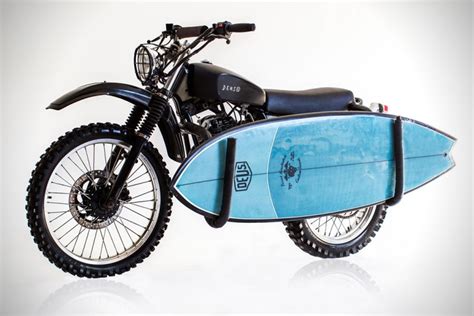 This Custom Deus Ex Machina Bike Comes With A Matching Surfboard Maxim