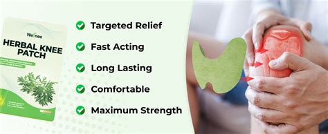 Wellnee Original Herbal Knee Patch Wellknee Plaster For Knee Support