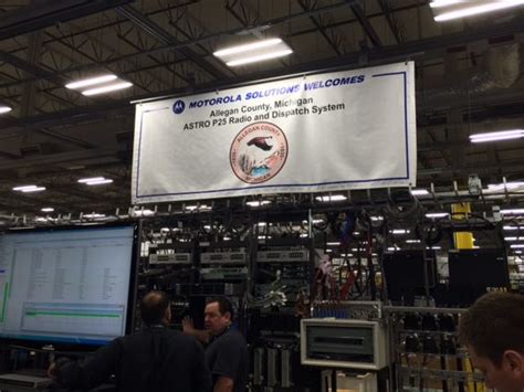 Acd Telecom Attended Its Client Allegan County Mi P25 System Staging At Elgin Il Last Week