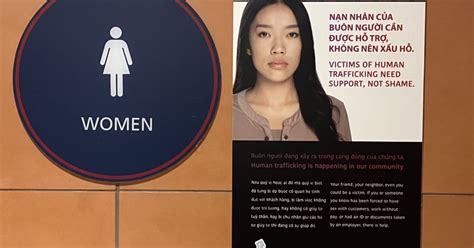 San Jose bathrooms may soon have sex trafficking signs San José Spotlight