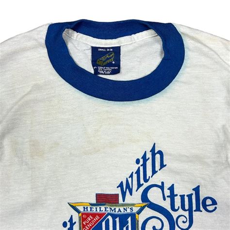 Vintage Vintage 70s Old Style Beer Ringer Tee Grailed