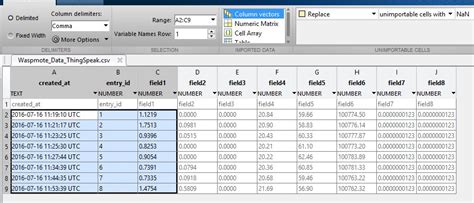matlab plotting with timestamp in utc time for recorded data stack