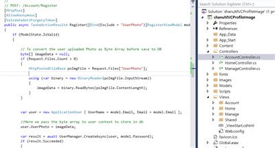 MVC ASP NET Identity Customizing For Adding Profile Image CodeProject
