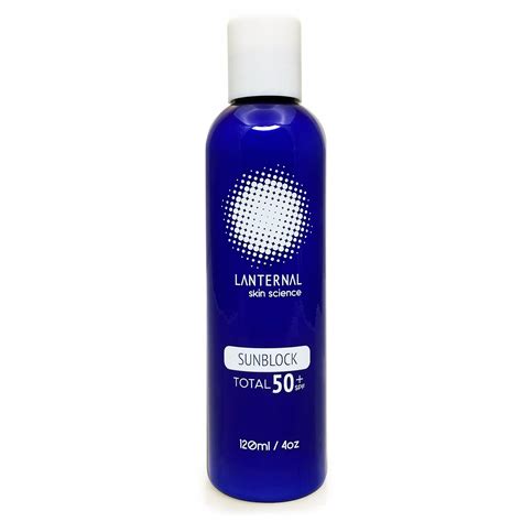 Sunblock Total 50 Bloqueador Solar Xl Lanternal Skin Science