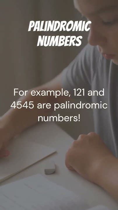Palindromic Numbers Youtube