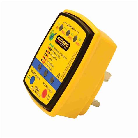 Martindale Socket Earth Loop RCD Tester Lubrication UK