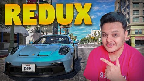HOW TO INSTALL REDUX GRAPHICS MOD IN GTA 5 / GTA 5 REDUX GRAPHICS MOD (Hindi) - YouTube