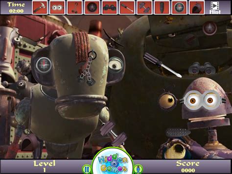 Robots Hidden Objects Play Online On Flash Museum 🕹️