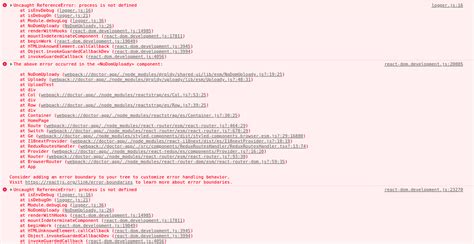 Uncaught Referenceerror Process Is Not Defined In Logger · Issue 149