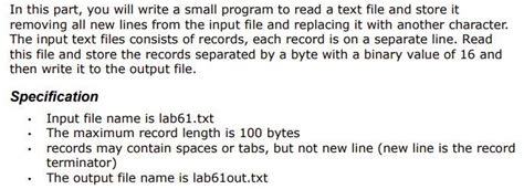 Solved In This Part You Will Write A Small Program To Read
