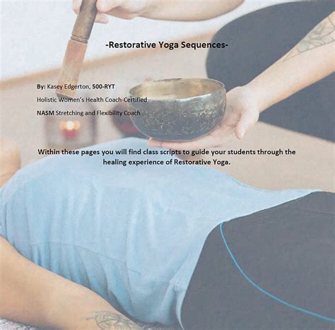 Restorative Yoga Scripts L Done For You Yoga Class Plans L Pdf L Ebook L Instant Download Etsy