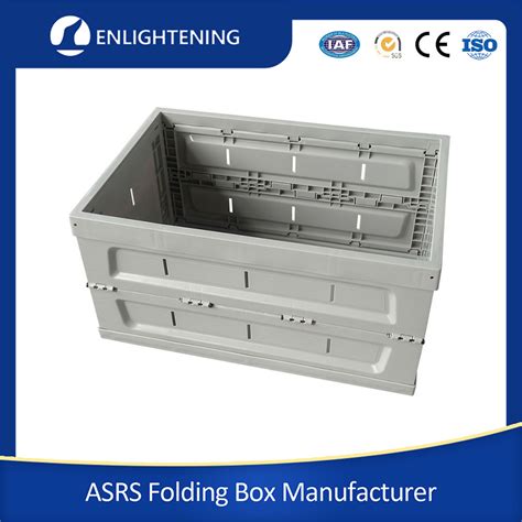 Industrial Miniload Warehouse Automated Storage And Retrieval System Asrs Foldable Eu Pp Plastic