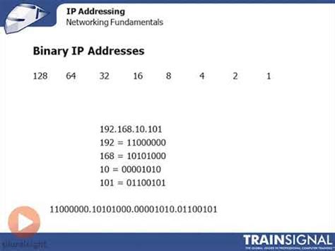 47 Binary IP Addresses - YouTube