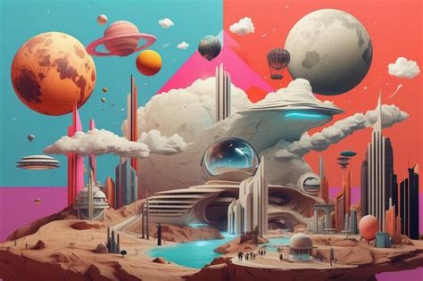 Premium Photo Photo Futuristic Virtual Reality Concept