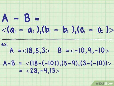 3 Ways To Add Or Subtract Vectors Wikihow