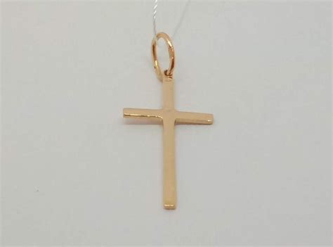 Золотий хрестик артикул кр072 2 и — ціна 2731 грн у каталозі Кулони Купити аксесуари за