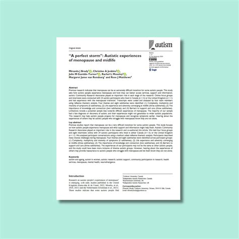 Autistic Space A Novel Framework For Meeting The Needs Of Autistic