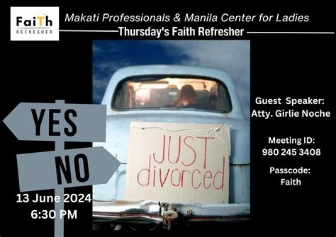 Invitation “divorce In The Philippines Protecting The Common Good