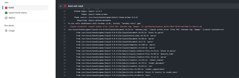 Liquid Exception Liquid Syntax Error Line 59 Unknown Tag Imager In Githubworkspace