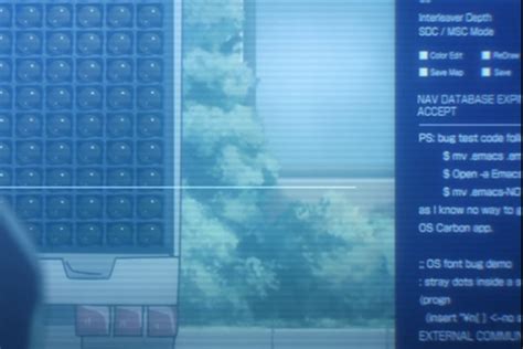 Someone Is About To Open Emacs Spotted In Kiseijuu Parasyte The