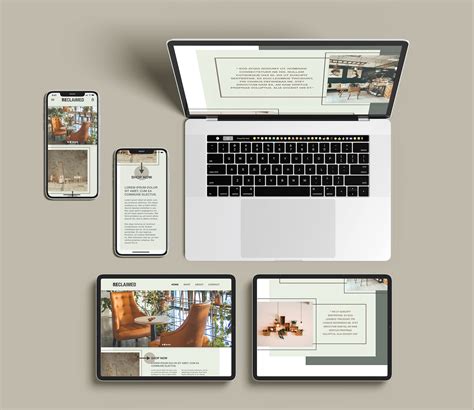 Reclaimed UI Design On Behance