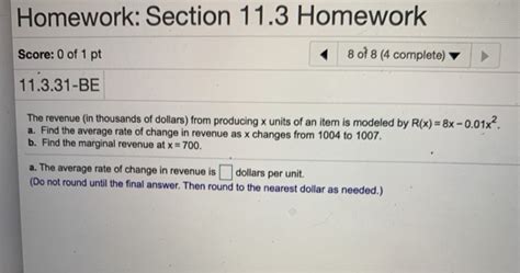 Solved Homework Section 11 3 Homework Score 0 Of 1 Pt 48