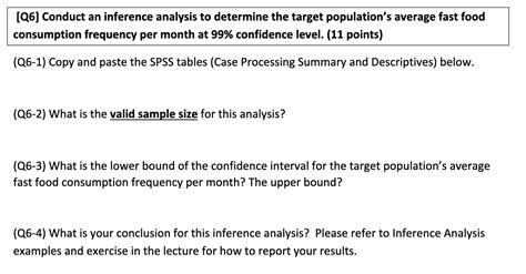 This Is A Project In SPSS Here Is The Data Set That Chegg Com