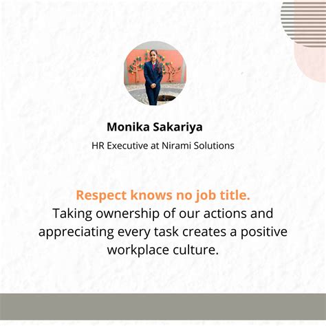Monika Sakariya On Linkedin Respectatwork Takeownership
