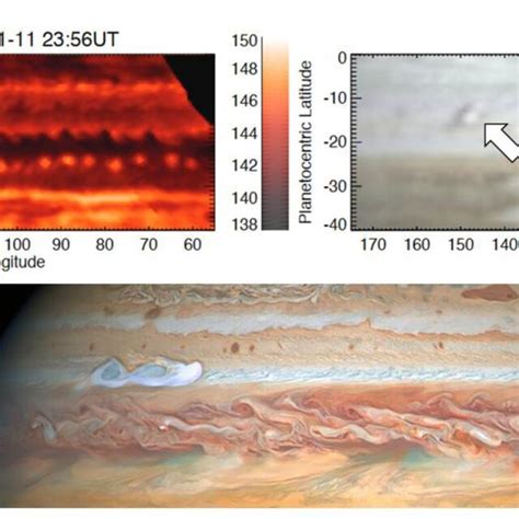 Observations Of Large−scale Outbreaks On Jupiter In The Seb Top Panel