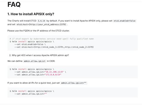 bug typo errors in helm chart faq page · issue 471 · apache apisix